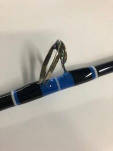 STAND UP TUNA ROD H AND XH WITH RING GUIDES. SPECIAL ALPS RING GUIDES ...