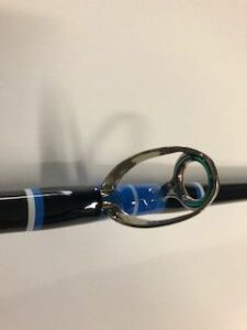 STAND UP TUNA ROD H AND XH WITH RING GUIDES. SPECIAL ALPS RING GUIDES ...
